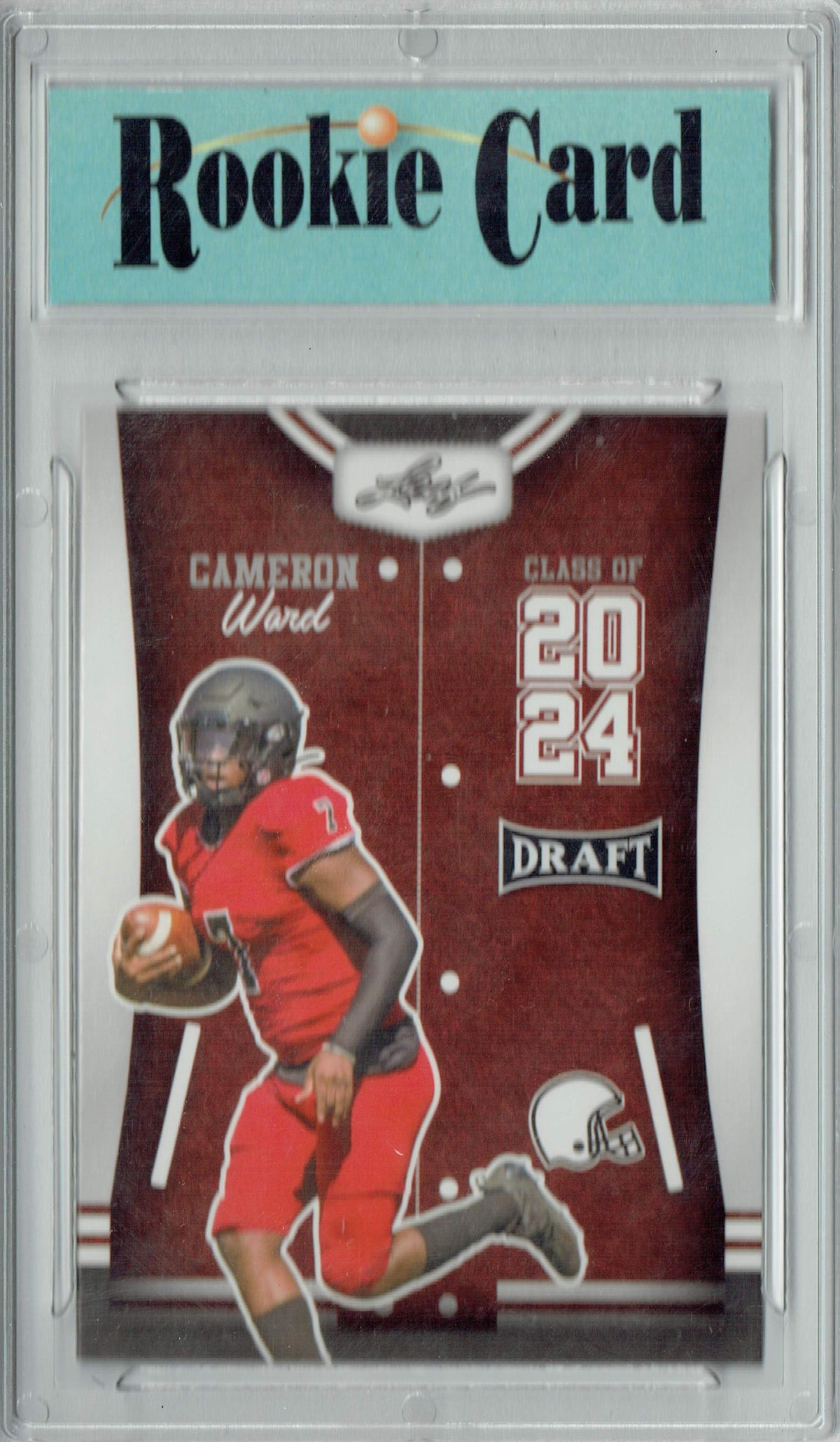 Certified Mint+ Cameron Ward 2023 Leaf Football #78 Class of 2024 Rook ...