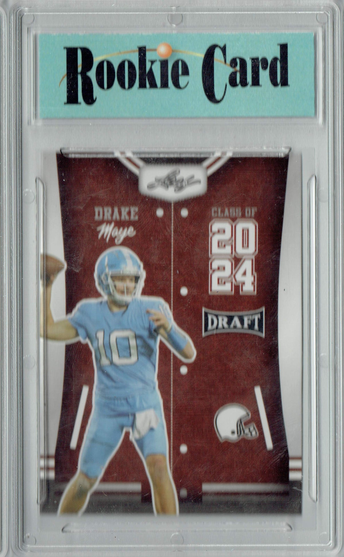Certified Mint+ Drake Maye 2023 Leaf Football #79 Class of 2024 Rookie ...