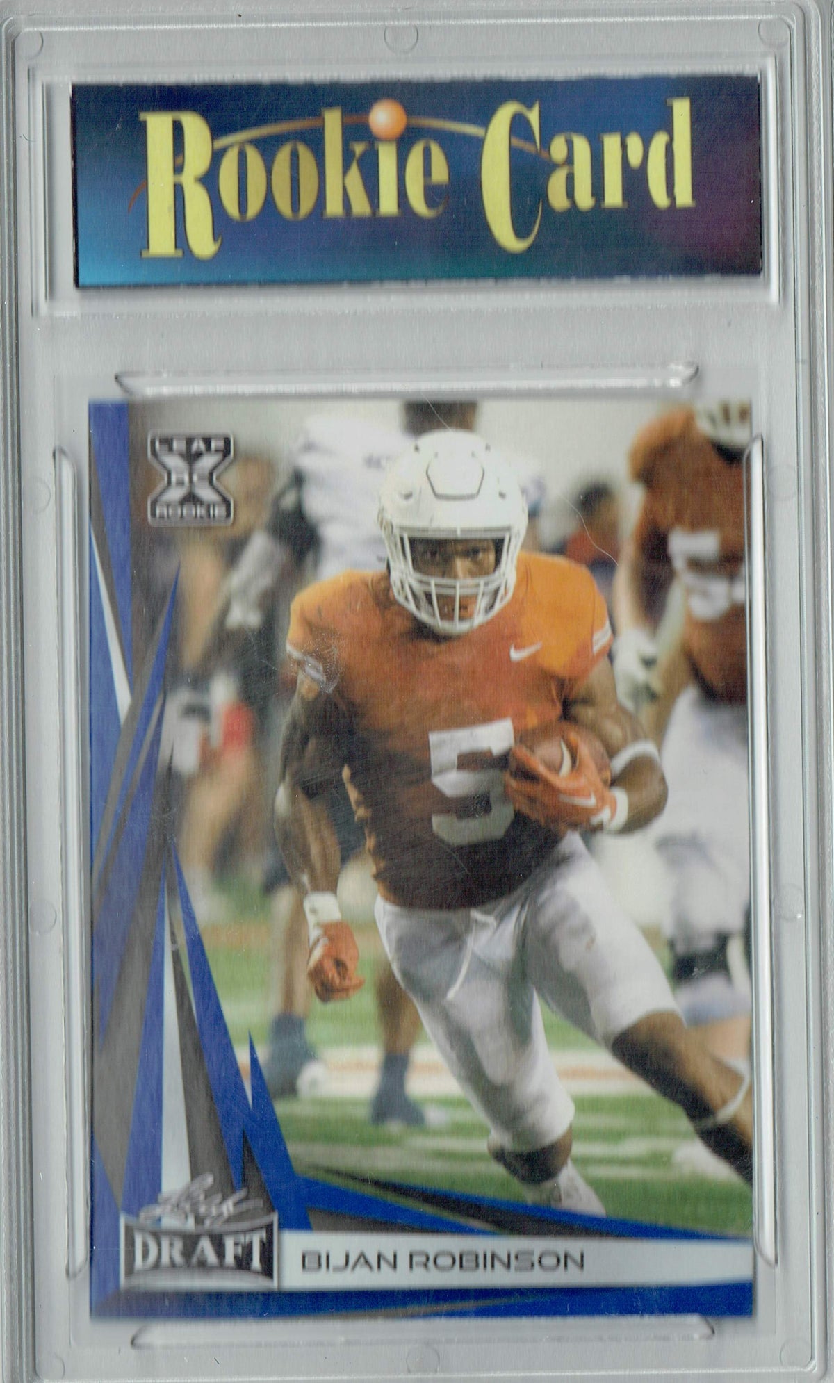 Certified Mint+ Bijan Robinson 2023 Leaf Football #B2-6 Blue Special E ...