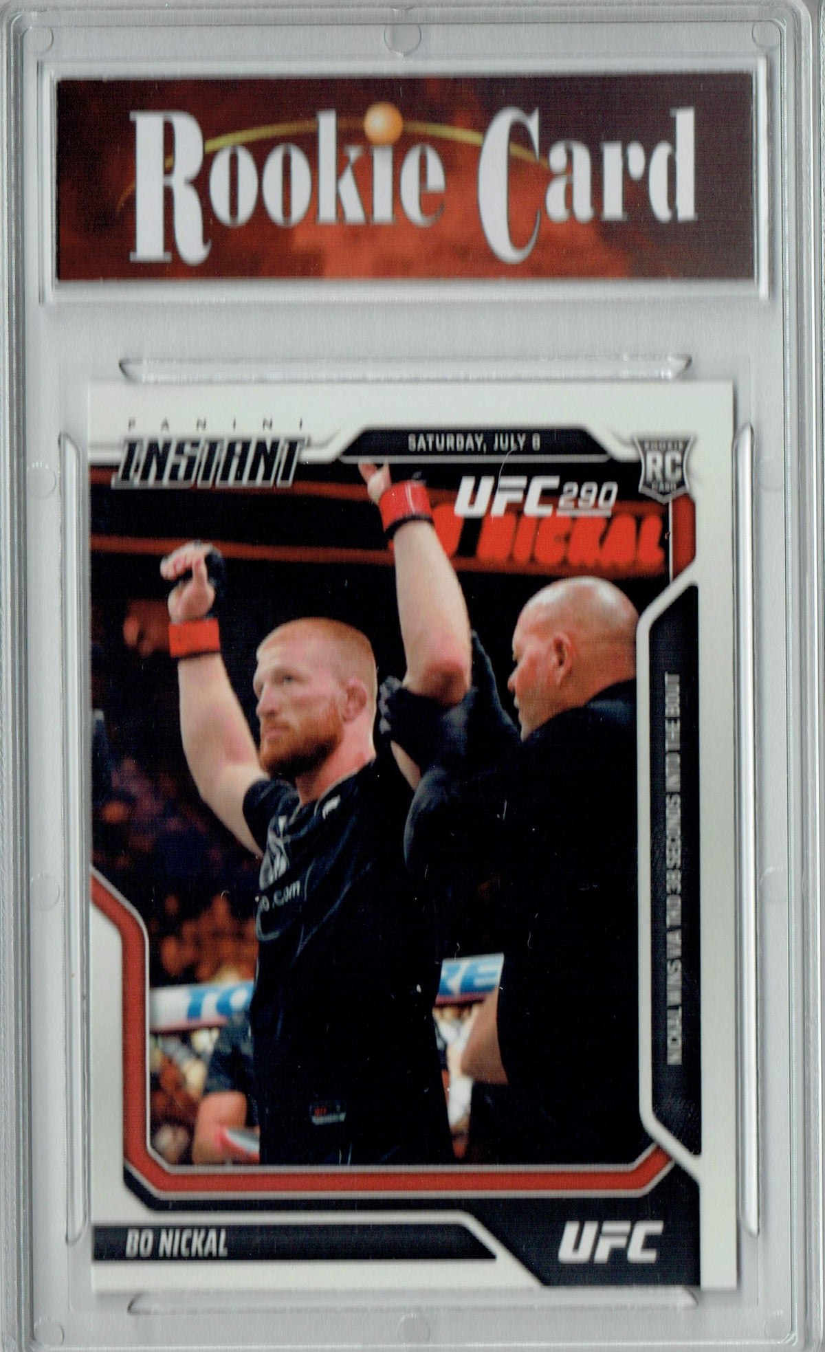 Certified Mint+ Bo Nickal 2023 Panini Instant #56 Huge TKO Win 1/389 U ...