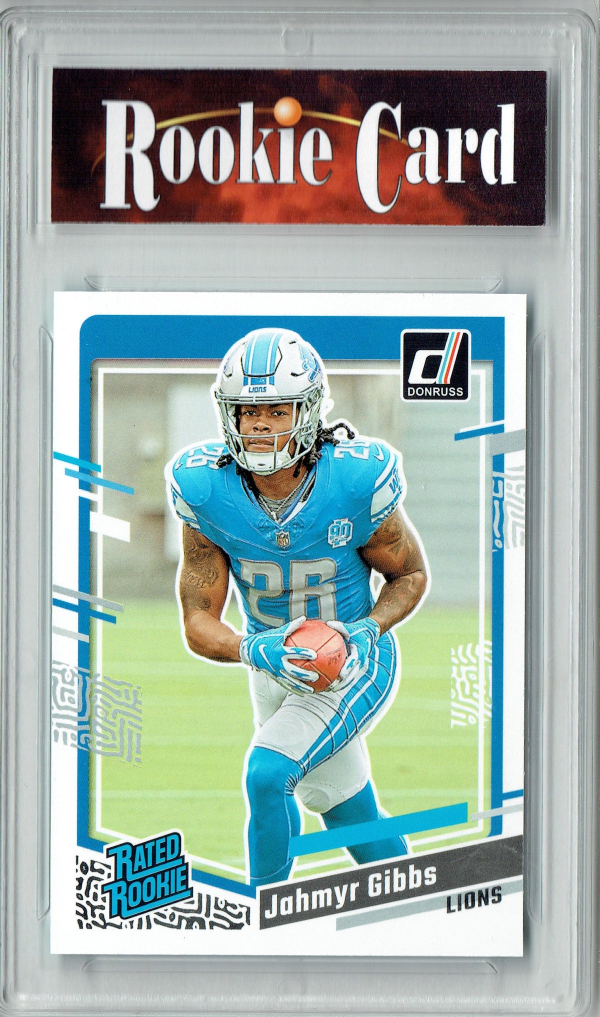 Certified Mint+ Jahmyr Gibbs 2023 Donruss Football #331 Rated Rookie C ...