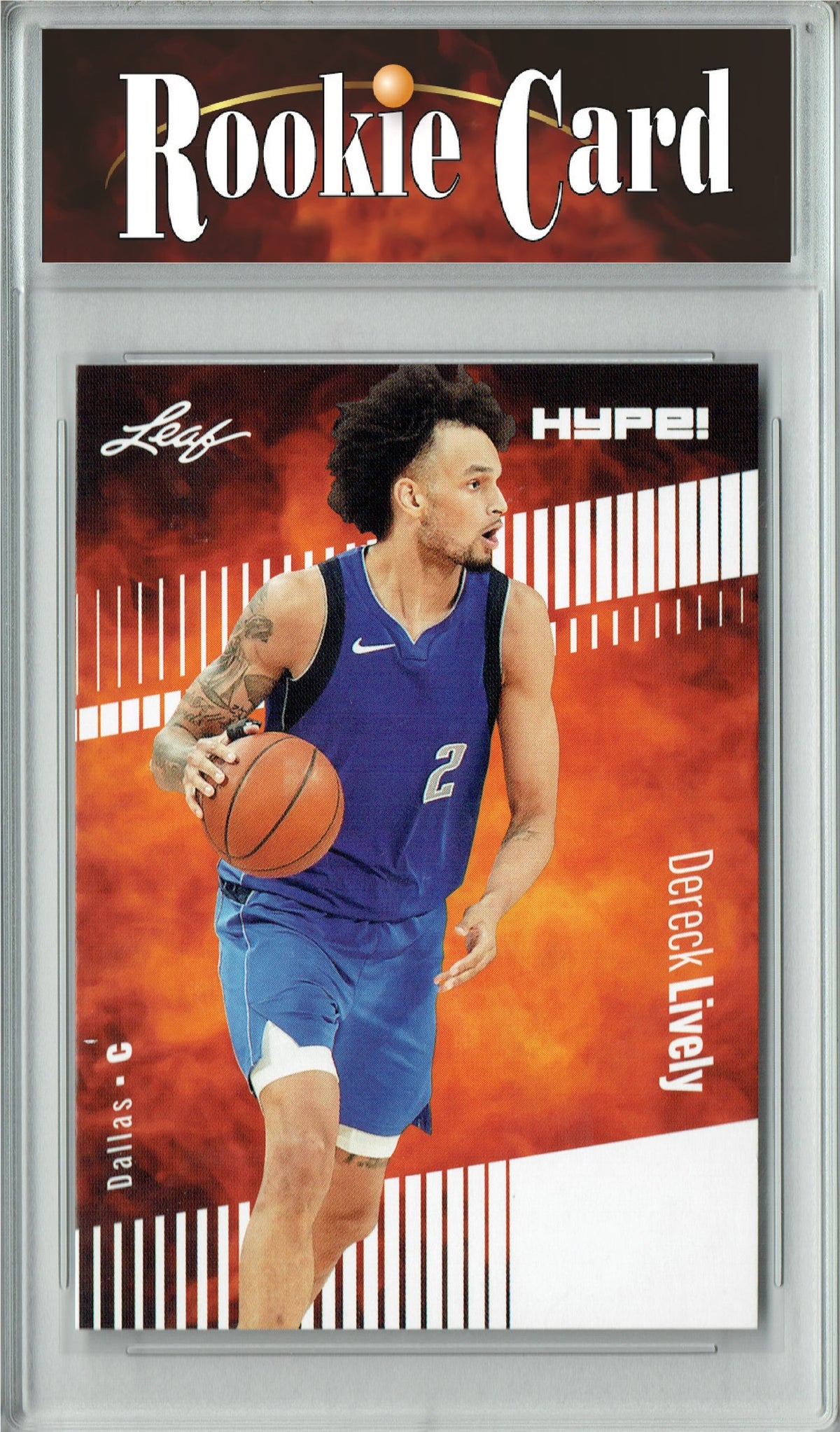 Certified Mint+ Dereck Lively 2023 Leaf HYPE! #112 Only 5000 Made! Roo ...