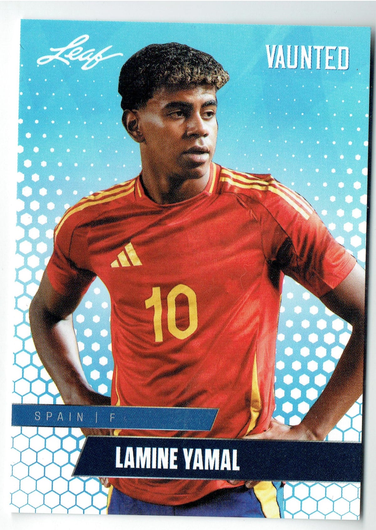 Mint Lamine Yamal 2024 Leaf Vaunted #10V Debut Collection Rookie Card ...