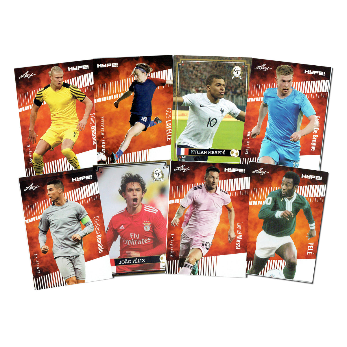 Soccer Superpack - Best Selling Trading Cards - Messi, Mbappe, Pele, H ...