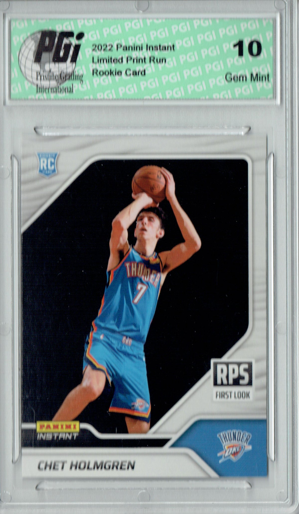 Chet Holmgren 2022 Panini Instant #RPS-2 First Look 1/2692 Rookie Card ...