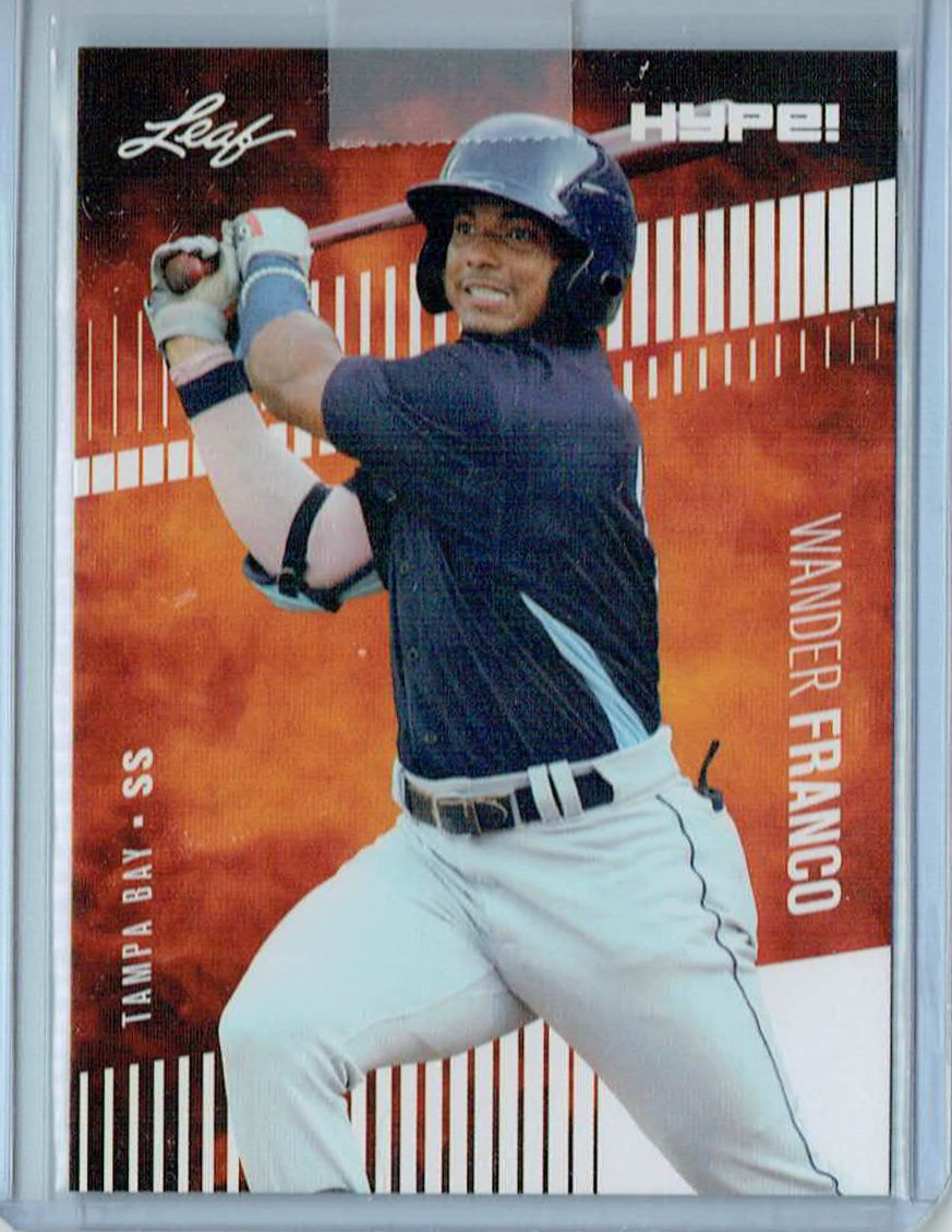 Mint Wander Franco 2020 Leaf HYPE! #56 Only 5000 Made! Rare Rookie Car ...