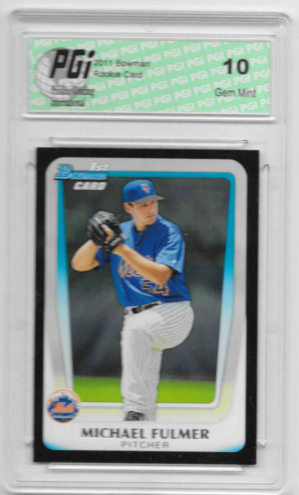 Michael Fulmer 2011 Bowman #BDPP30 Rookie Card PGI 10 — Rookie Cards