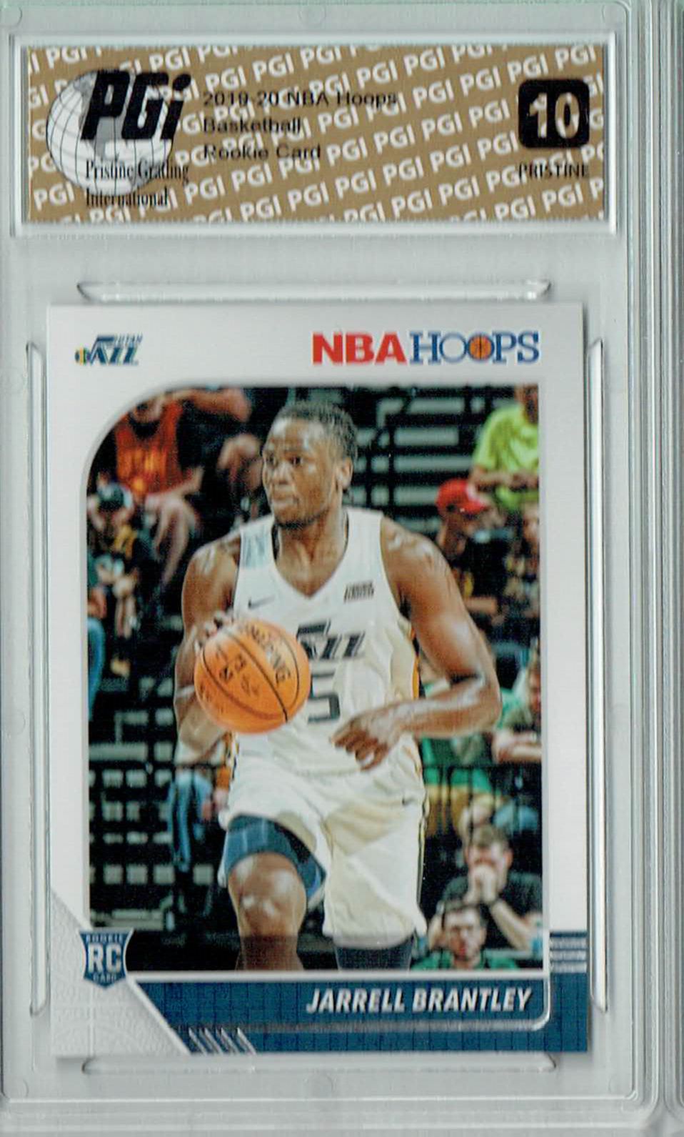Jarrell Brantley 2019 NBA Hoops #255 PRISTINE Rookie Card PGI 10 ...